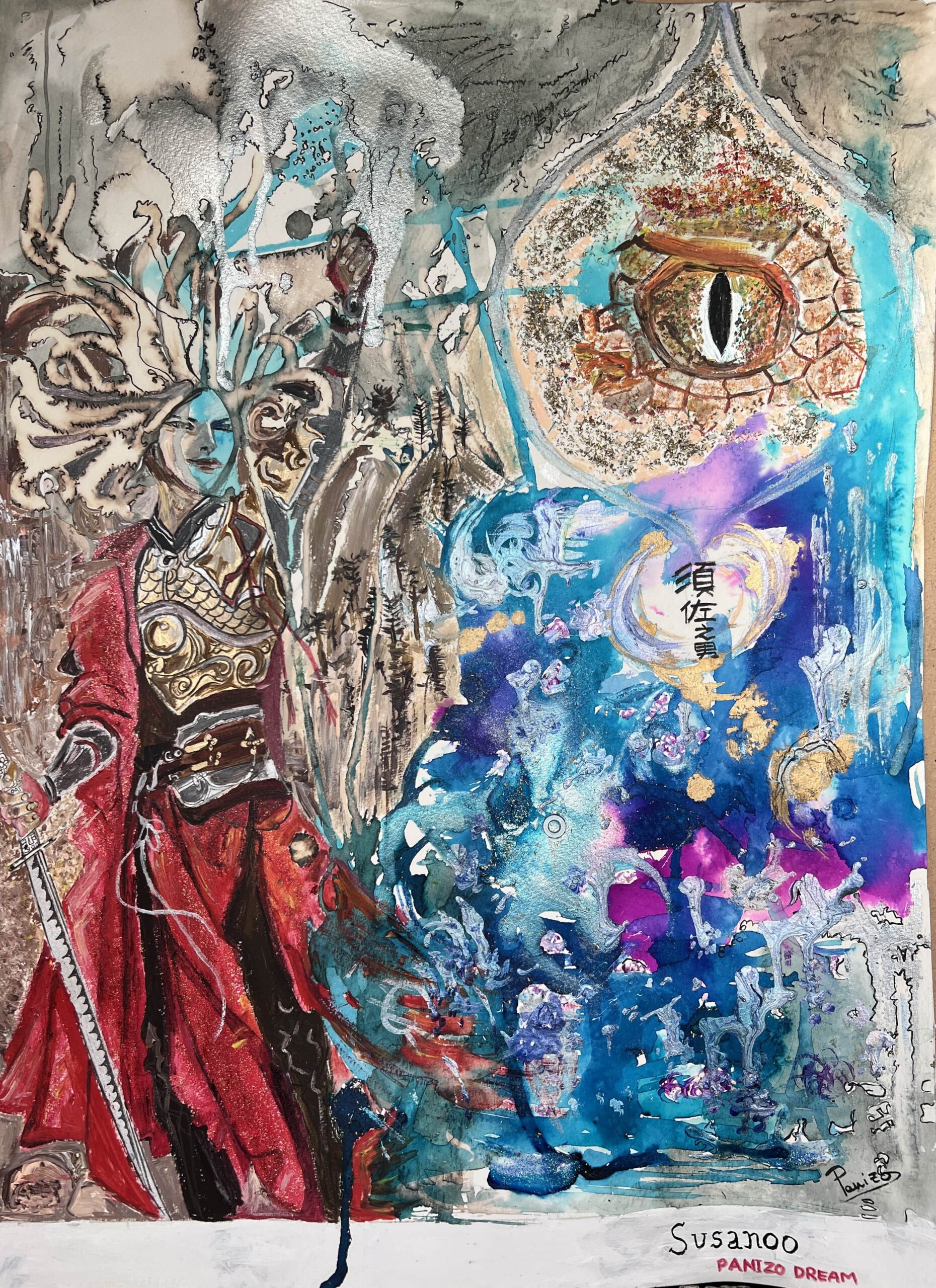 SUSANOO-Mitología Japonesa - ArtePanizoArtePanizo